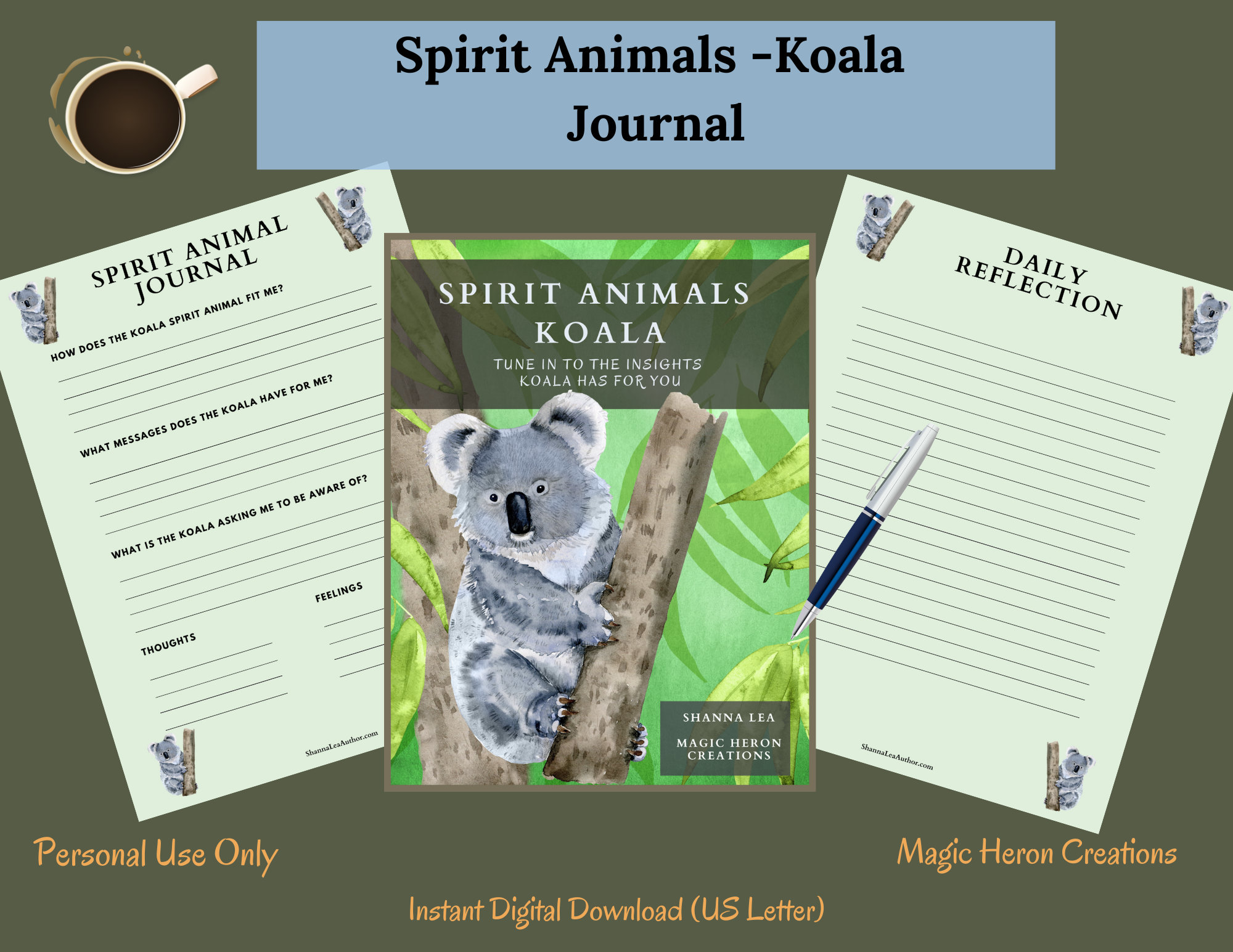 SPIRIT ANIMAL KOALA, Animal Guide Totem Meanings, Spirit Companion ...