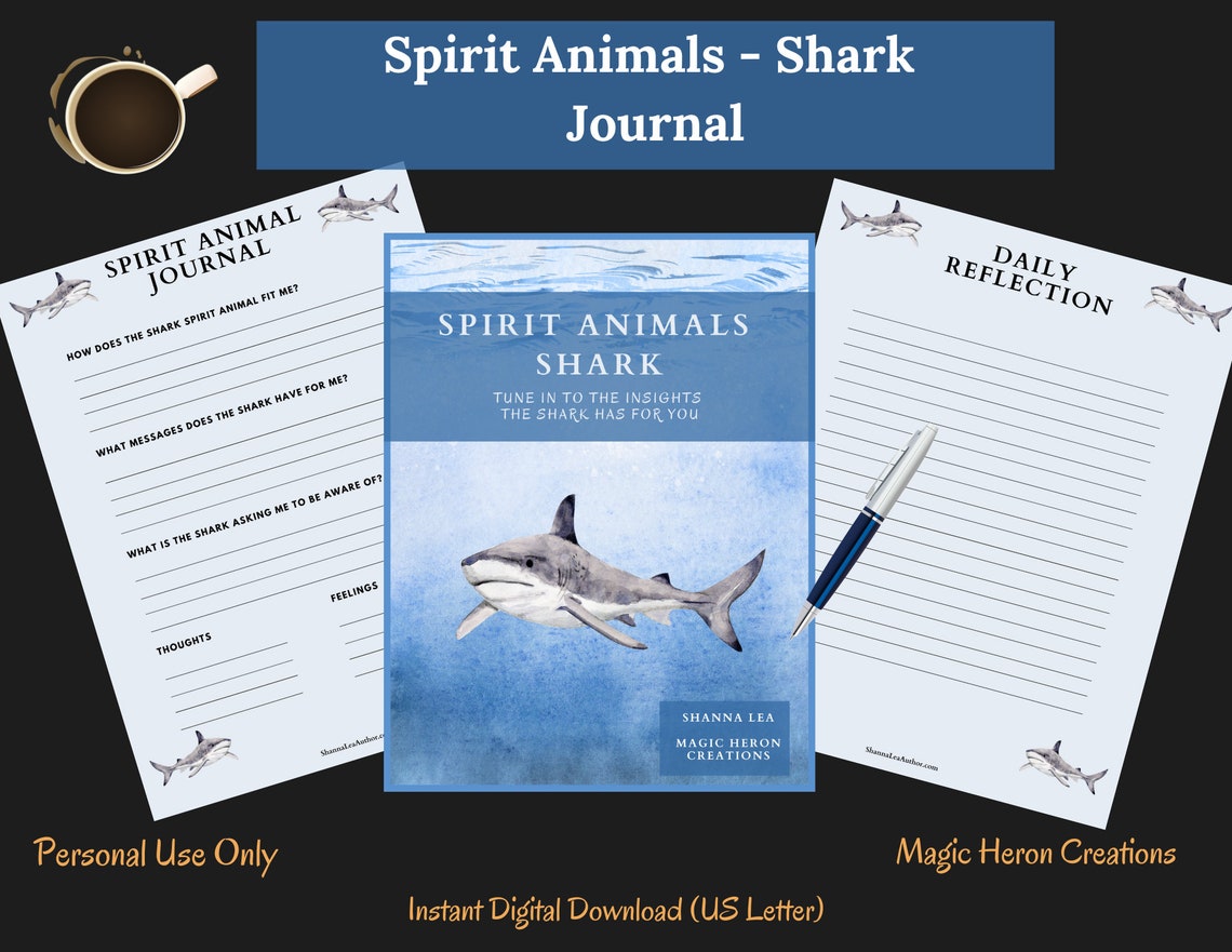 SPIRIT ANIMAL SHARK, Animal Guide Totem Meanings, Spirit Companion ...