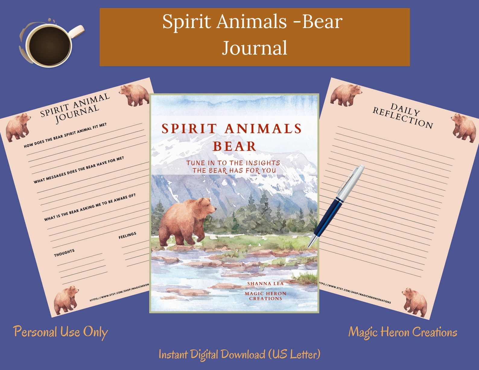 SPIRIT ANIMAL BEAR, Animal Guide Totem Meanings, Spirit Companion ...