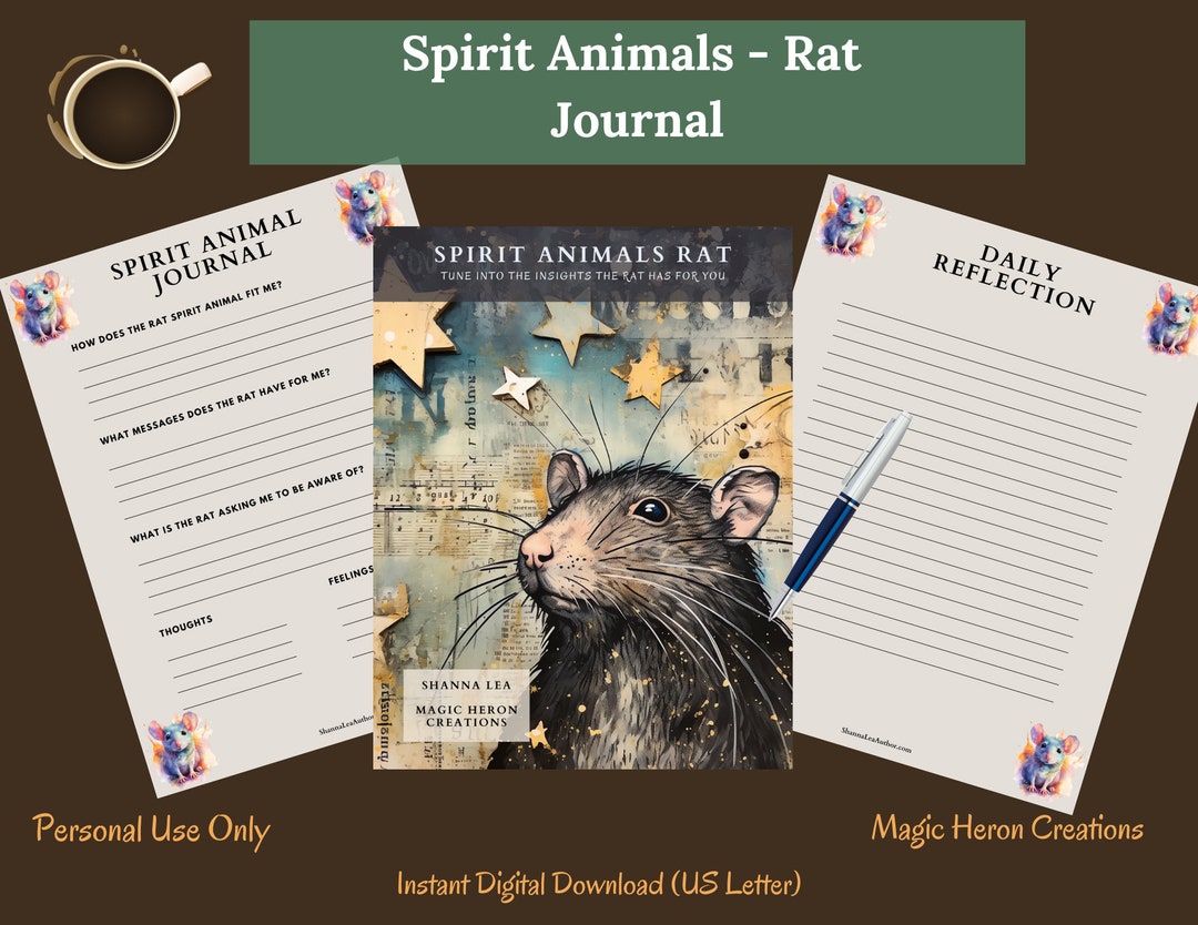 SPIRIT ANIMAL RAT, Animal Guide Totem Meanings, Spirit Companion ...