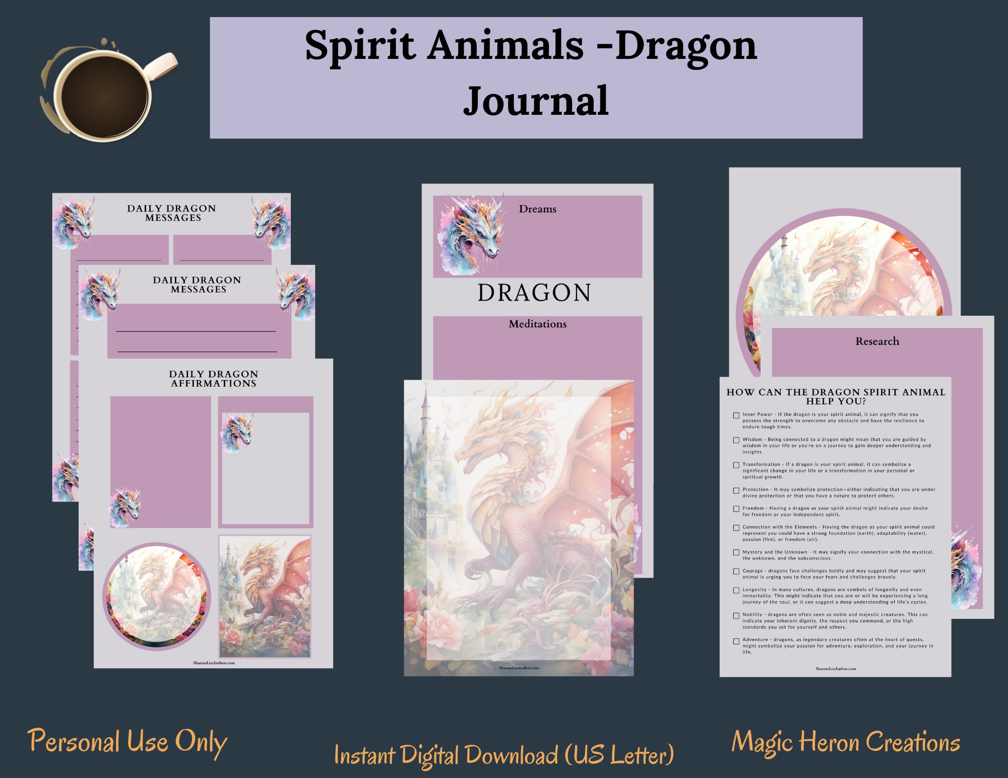 SPIRIT ANIMAL DRAGON, Animal Guide Totem Meanings, Spirit Companion ...