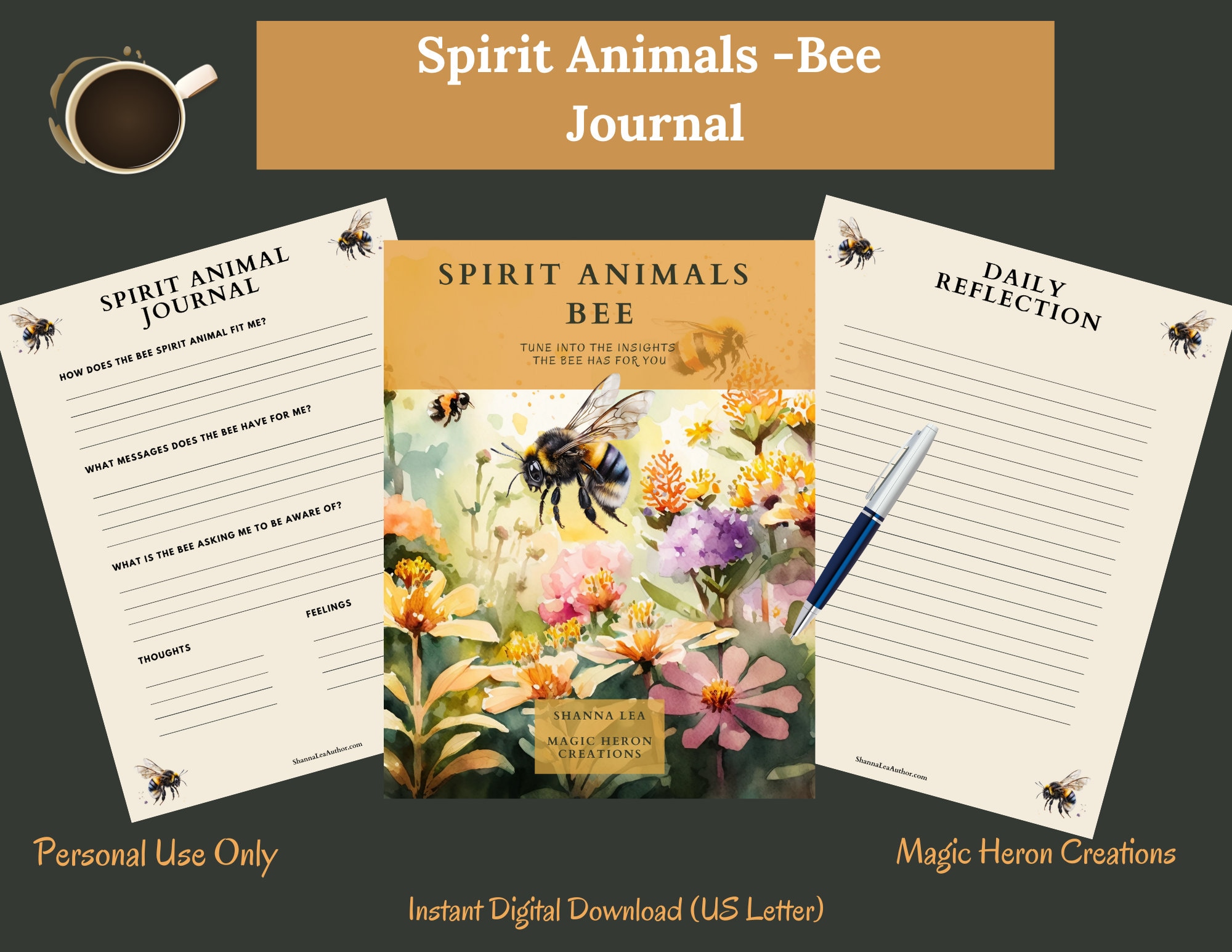 SPIRIT ANIMAL BEE Animal Guide Totem Meanings Spirit - Etsy
