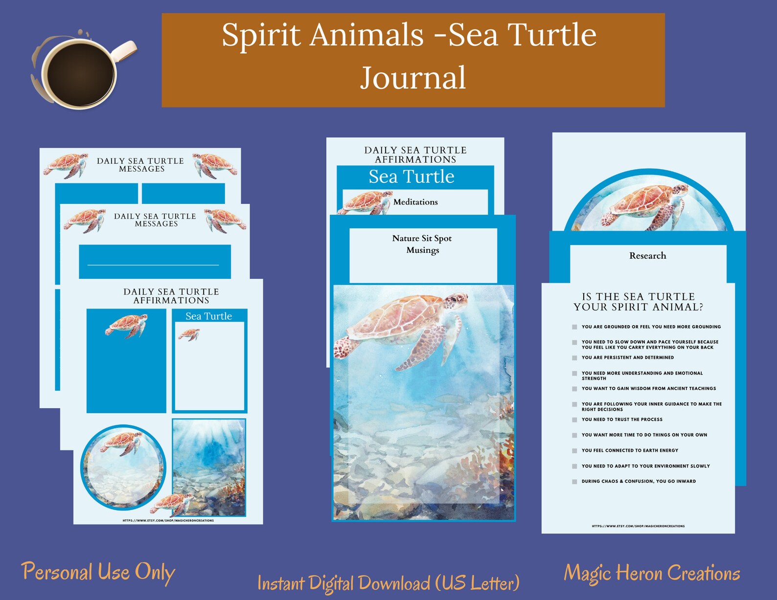 Spirit Animal Sea Turtle, Animal Guide Totem Meanings, Spirit Companion ...