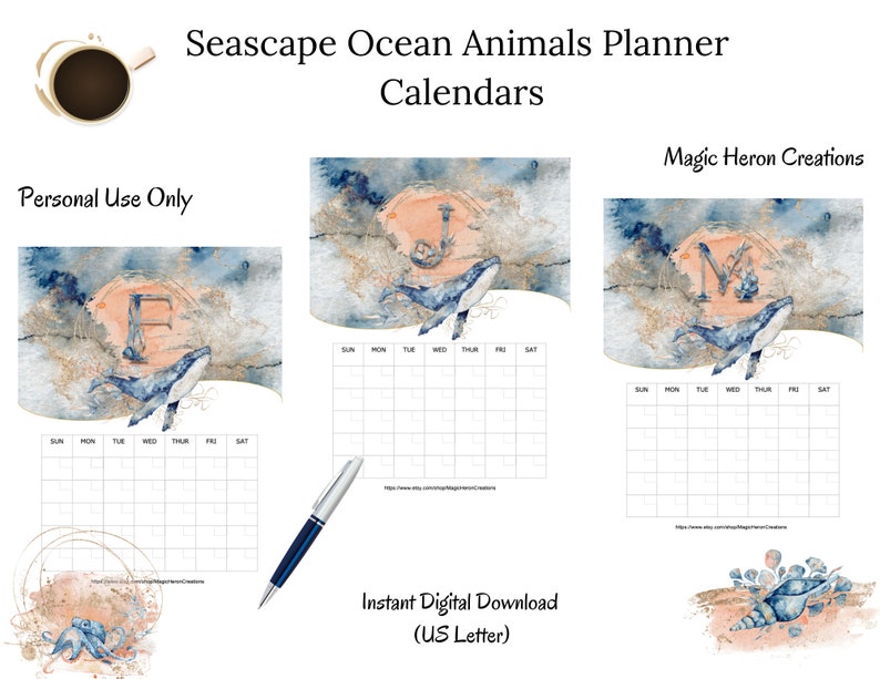 Printable Weekly Planner Monday Start Planner Calendars Work Planner ...