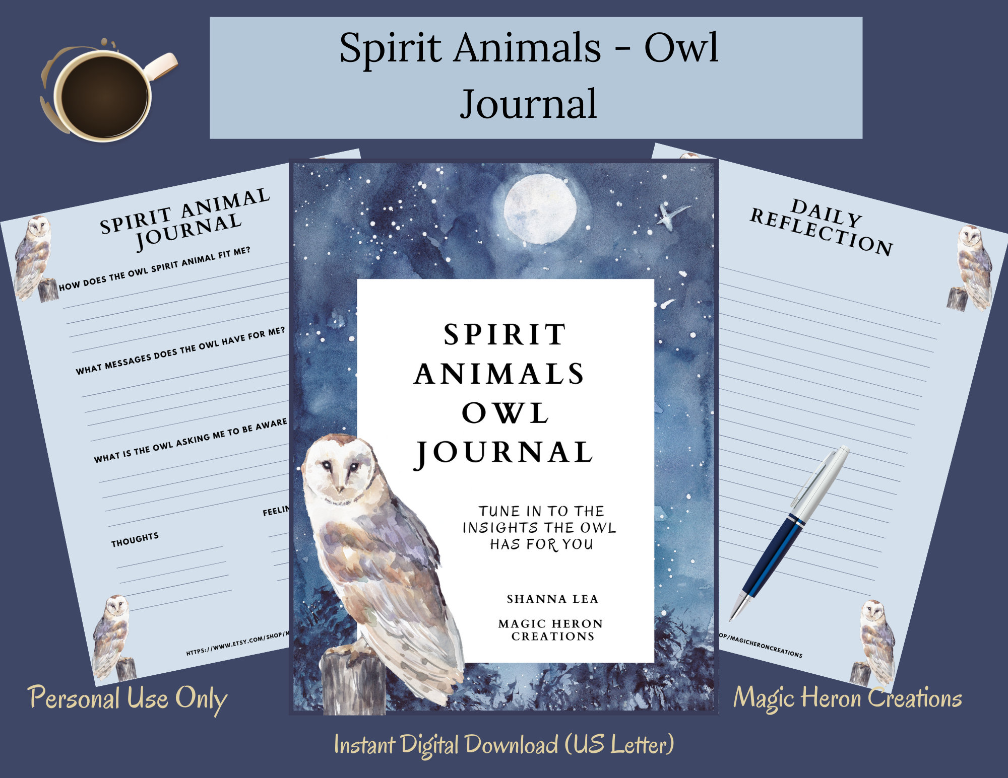 SPIRIT ANIMAL Owl, Animal Guide Totem Meanings, Spirit Companion ...