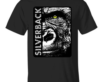 Silverback Gorilla T Shirt - Etsy