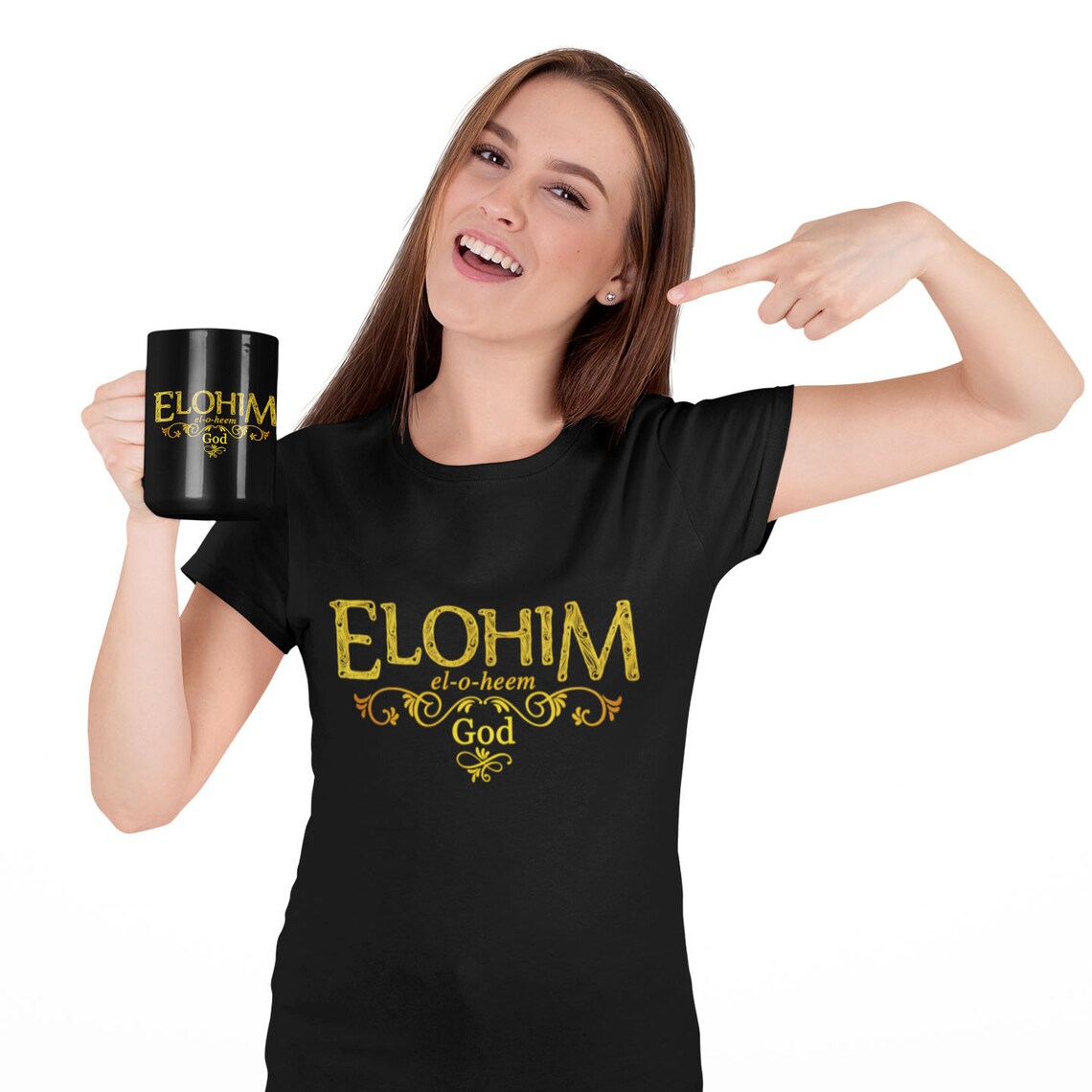 Elohim T Shirt for Women / Faith Based Gift / God Apparel - Etsy