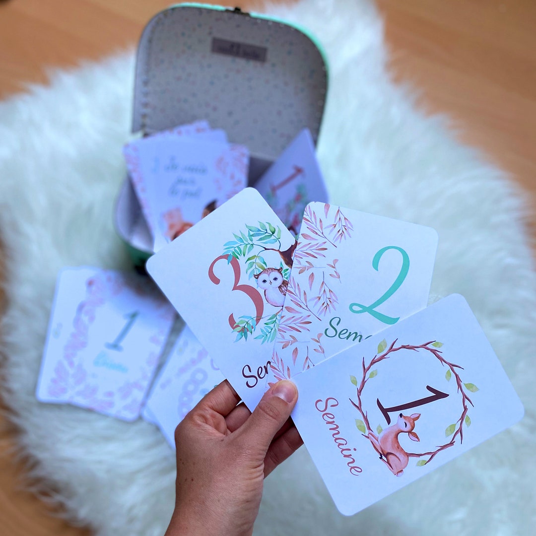 Enchanted Forest Milestone Cards | Enchanted Forest Progress Cards - Etsy