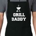 Grill Daddy Apron Funny Dad Custom Kitchen Apron Gift Full-length Funny ...