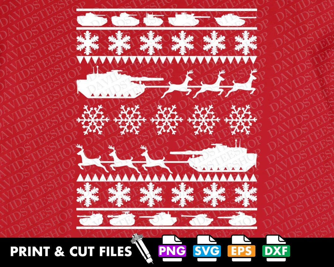 Christmas Tank Svg Snow Svg Vector Cut File Clipart Download for Cricut ...