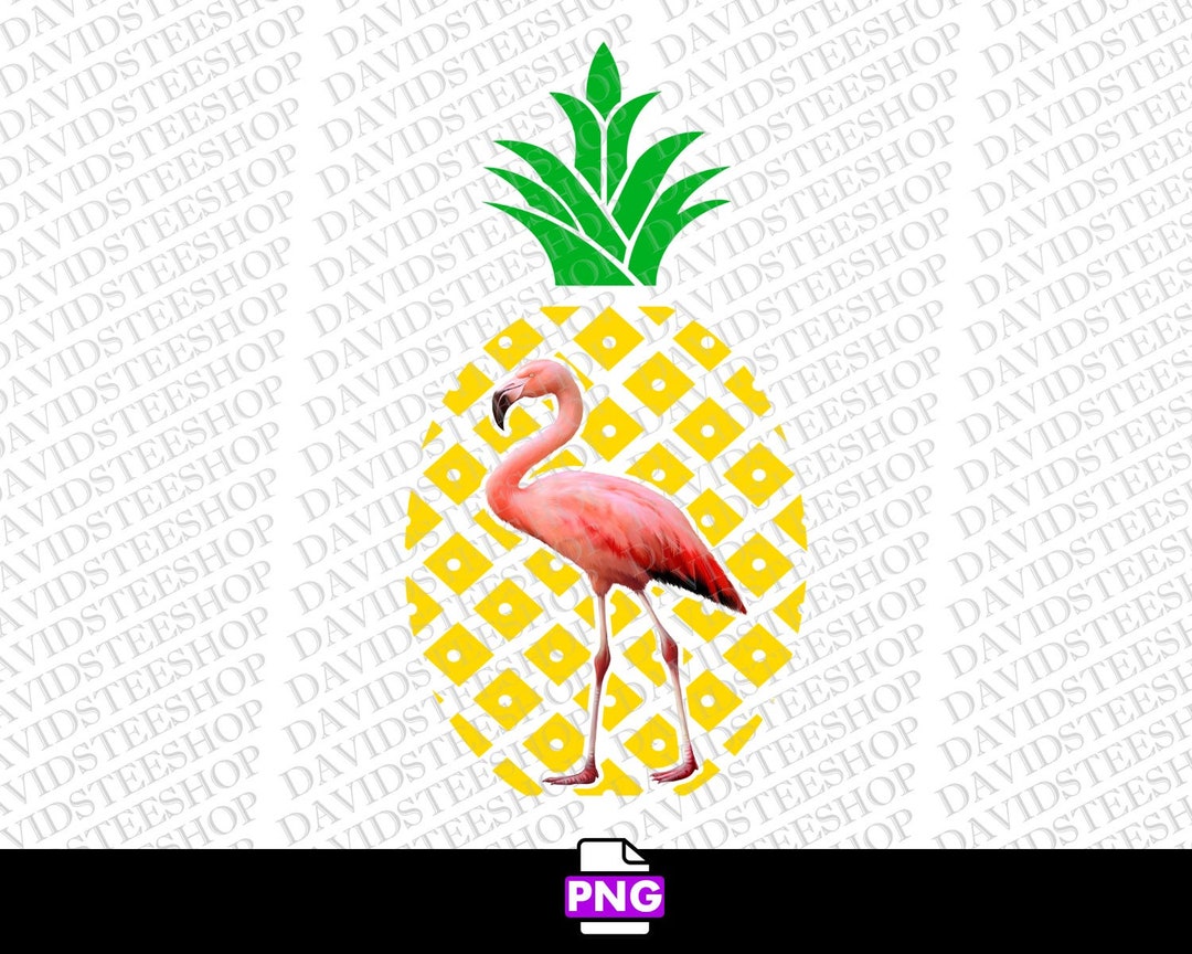 Flamingo and Pineapple Png Instant Digital Download (png), Pineapple ...