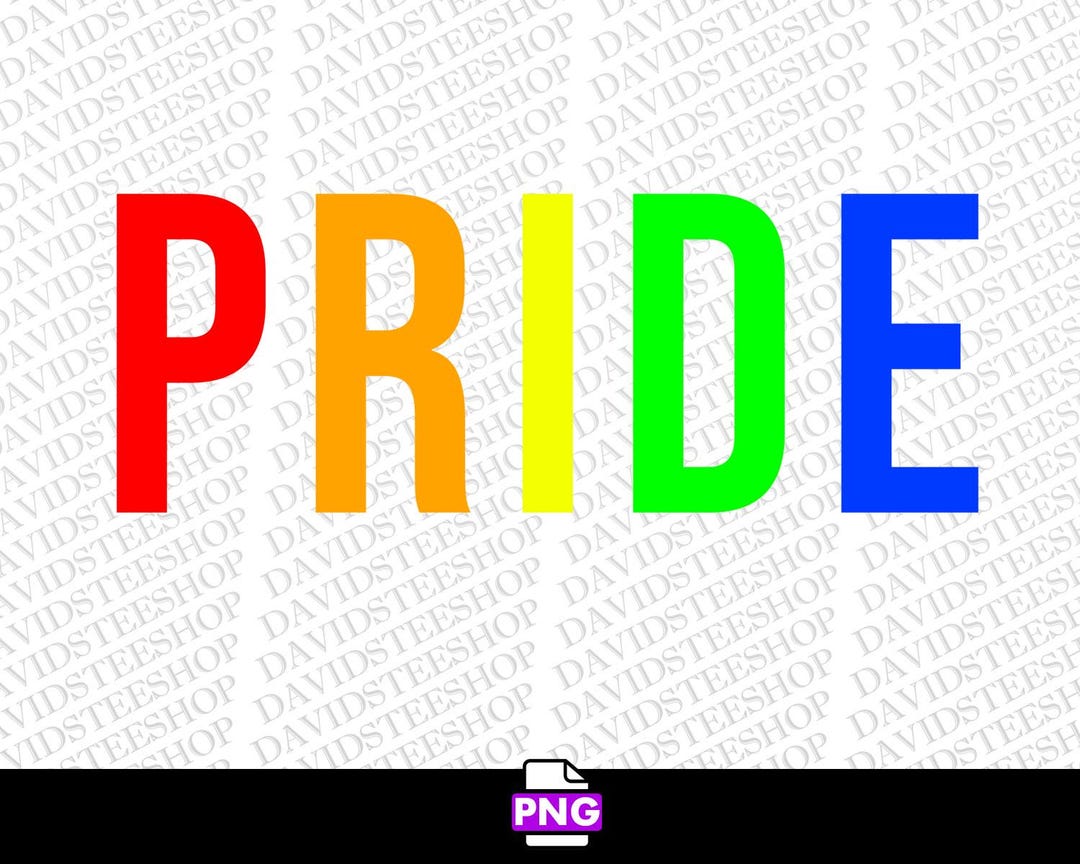 Pride Png Instant Digital Download png Gay Pride 300 Dpi Png Dtg Lgbt ...