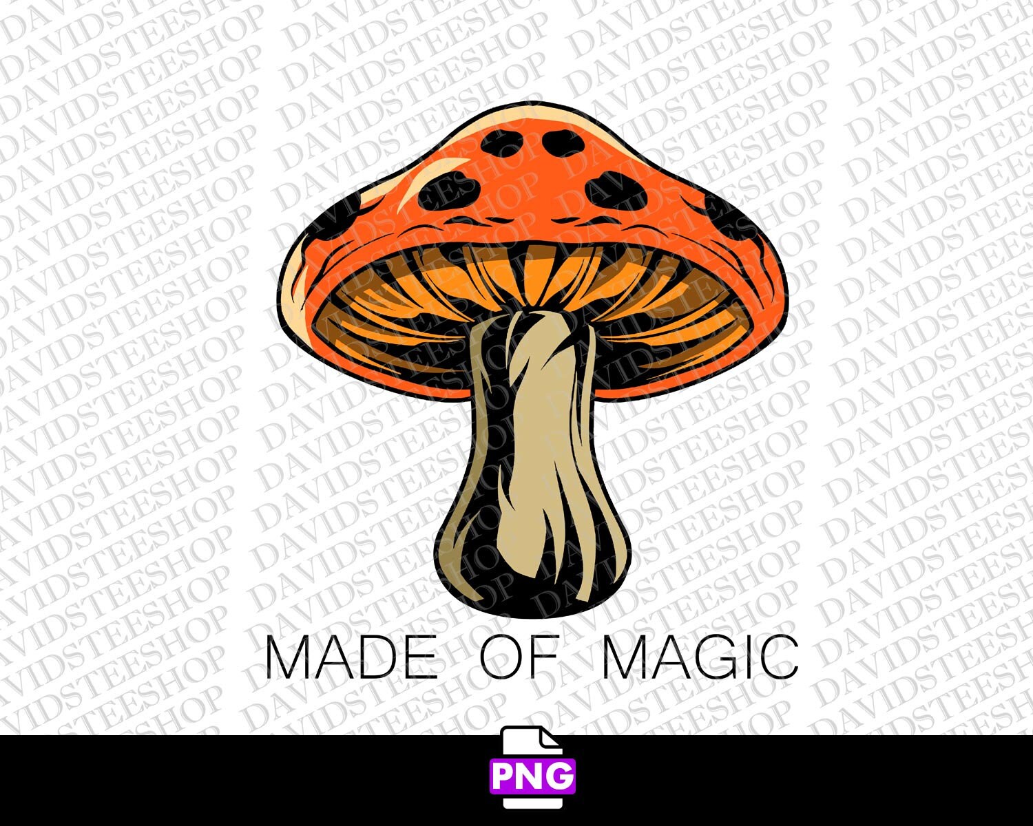 Magic Mushroom PNG, Fantasy Art Printable (digital Download) - Etsy