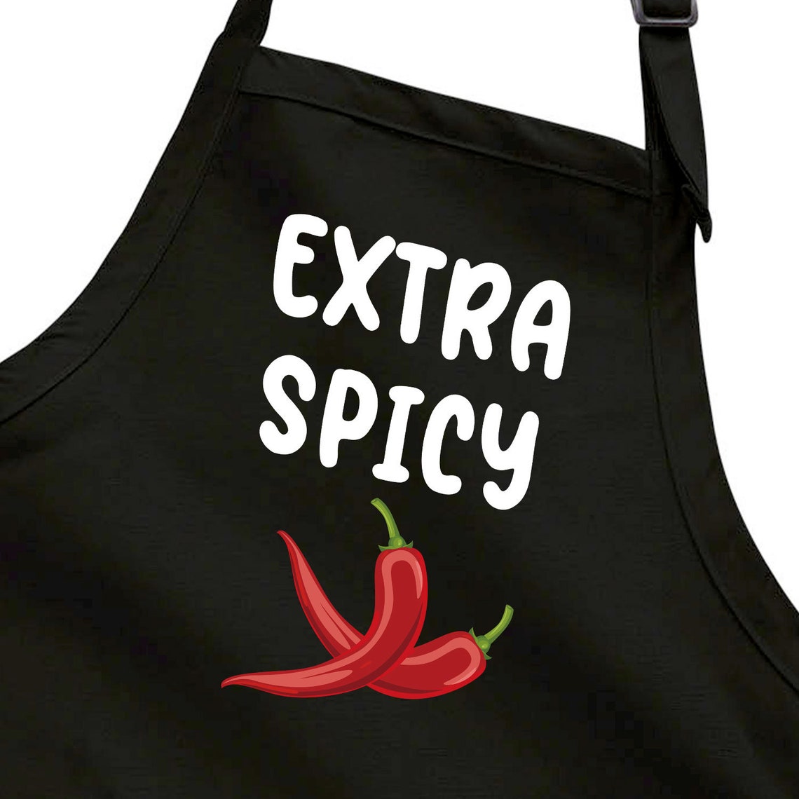 Chile Pepper Apron, Extra Spicy Funny Grilling Barbecue Cooking Kitchen ...