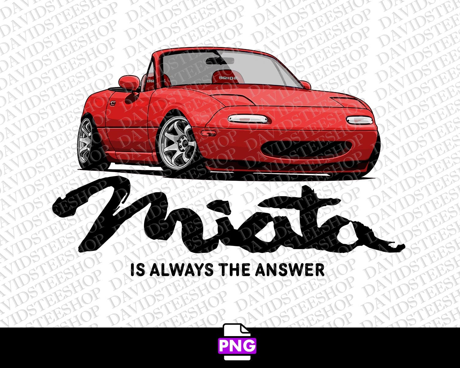NA Miata Graphic, Car Enthusiast PNG (digital Download) - Etsy