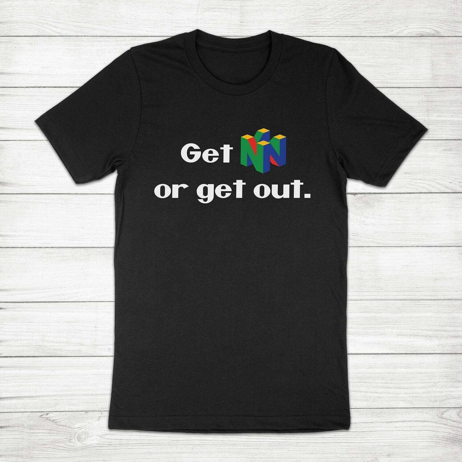 Get N or Get Out Video Game Slogan Retro Gamer Gift Super Soft - Etsy