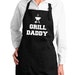 Grill Daddy Apron Funny Dad Custom Kitchen Apron Gift Full-length Funny ...