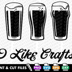 I Like Crafts Svg Vector Cut File Clipart Download for Cricut ...