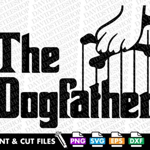 The Dog Father Svg, Dad Svg Vector Cut File Clipart Download for Cricut ...
