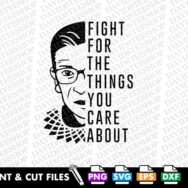 Ruth Bader Ginsburg Svg - Etsy