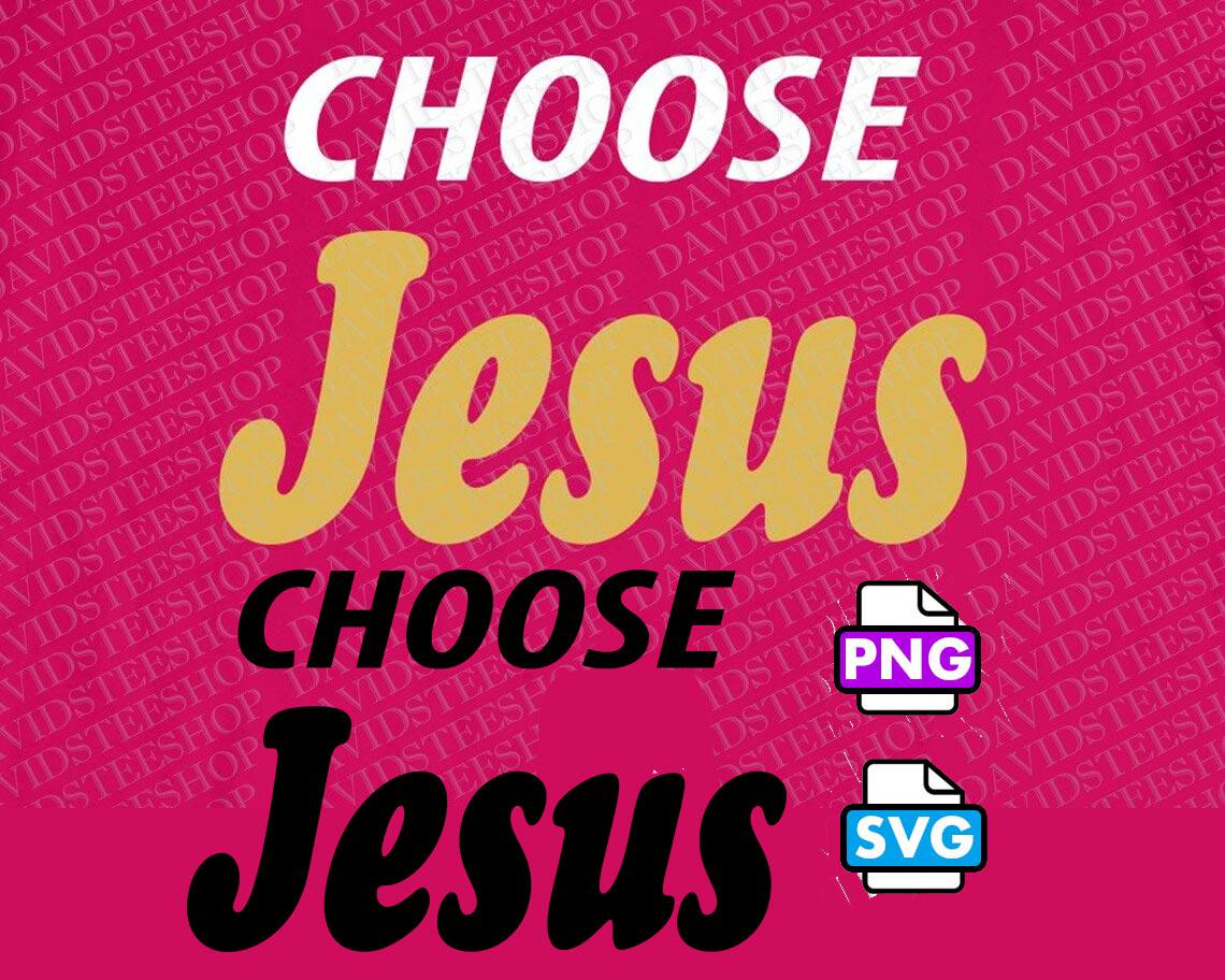 Choose Jesus Png, Religious Faith Instant Download Clipart Download ...