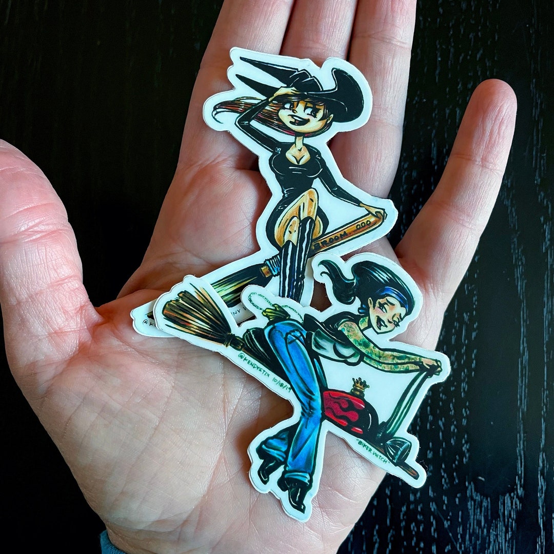 LOW STOCK! Witch Mini Sticker Pack - Etsy