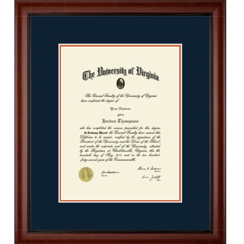 Diploma Frame - Etsy