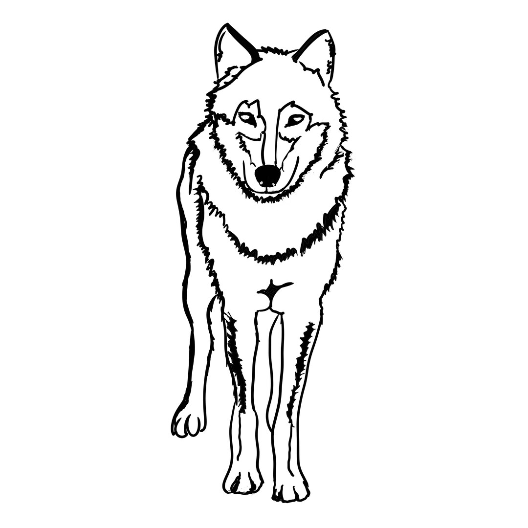 Lone Wolf's Lair Digital Download of Lone Wolf SVG Cut File Ready-to ...