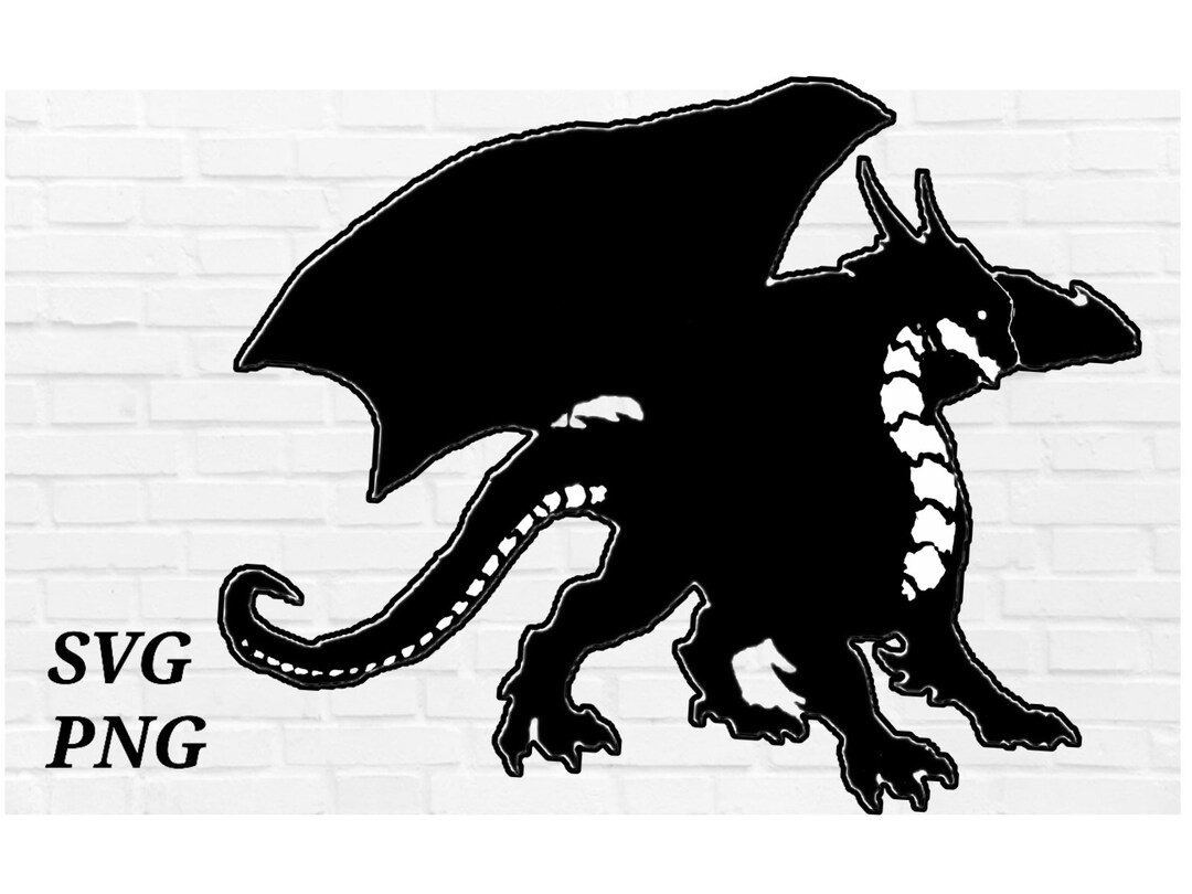Dragon Svg Dragon Vector Legendary Creature Dragon Png Svg - Etsy