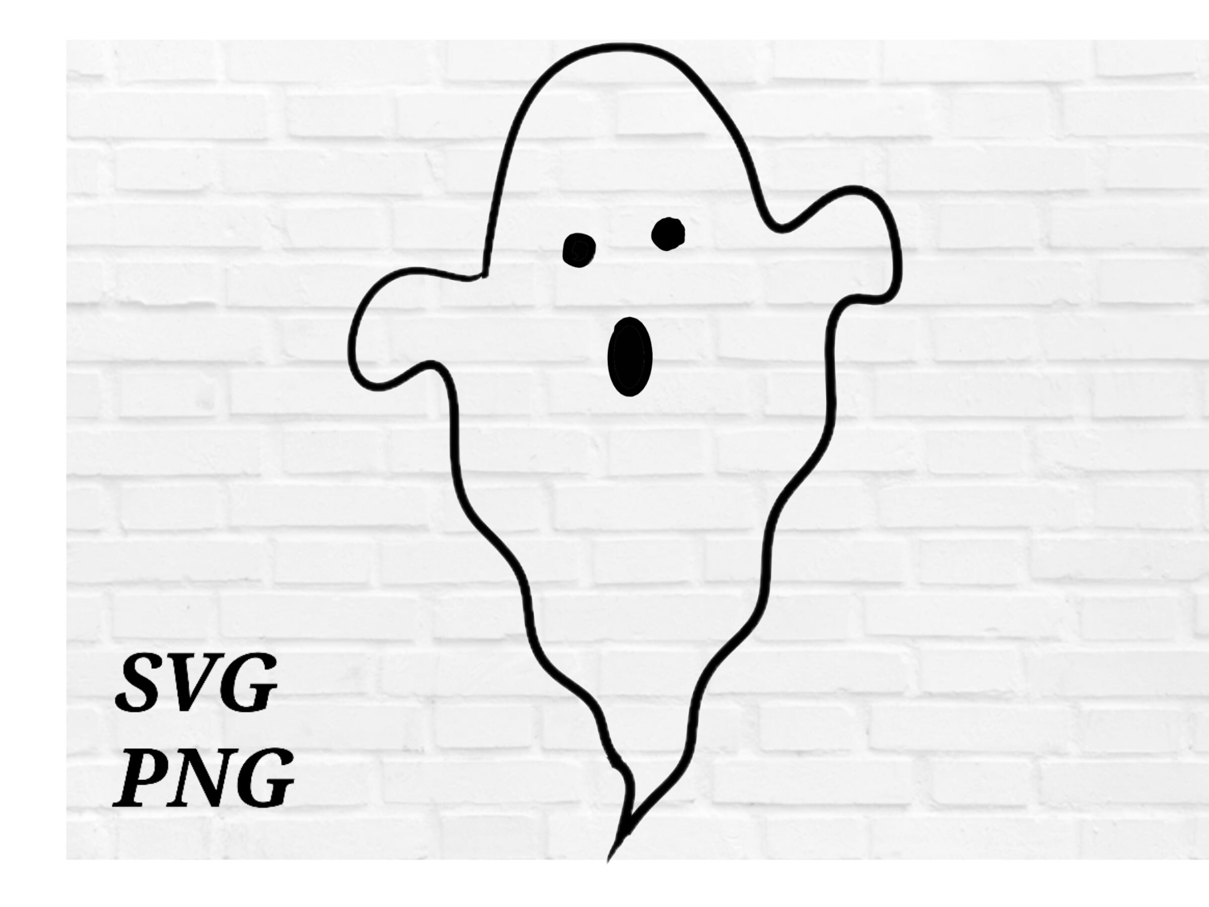 Funny Ghost Png, Ghost Svg, Ghost Clipart, Halloween, Cut File for ...