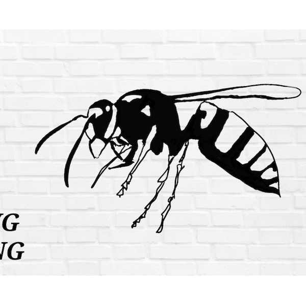Killer Bee Svg - Etsy