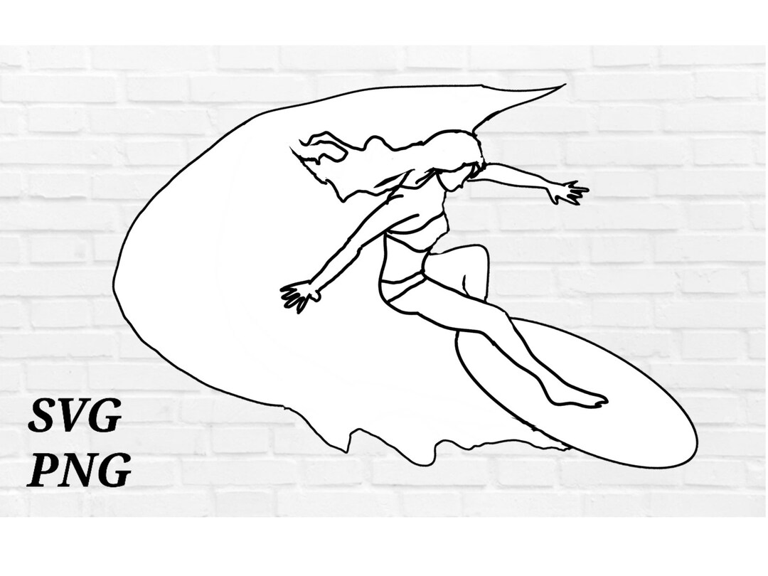 Surfing Svg, Surfing Vector, Surfing Cut File for Cricut, Instant ...