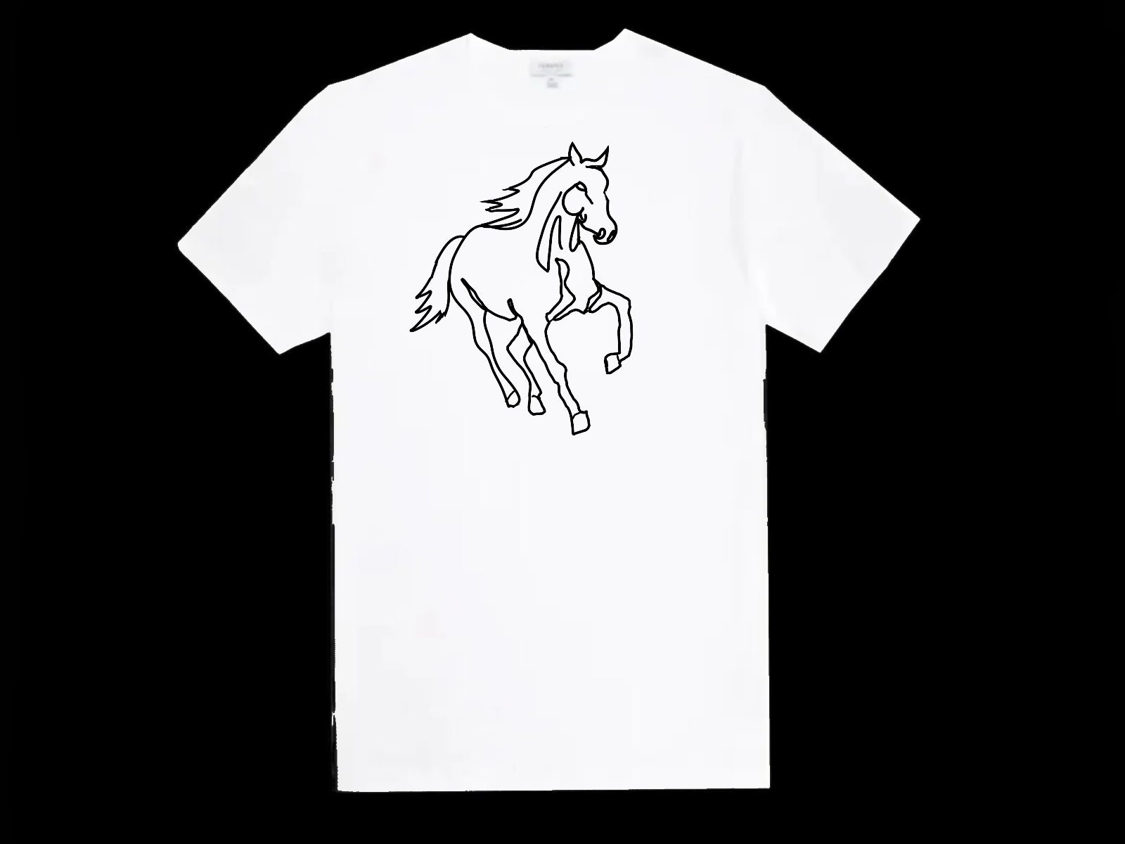 Running Horse Line Drawing, Horse Svg Cut File for Cricut Instant ...