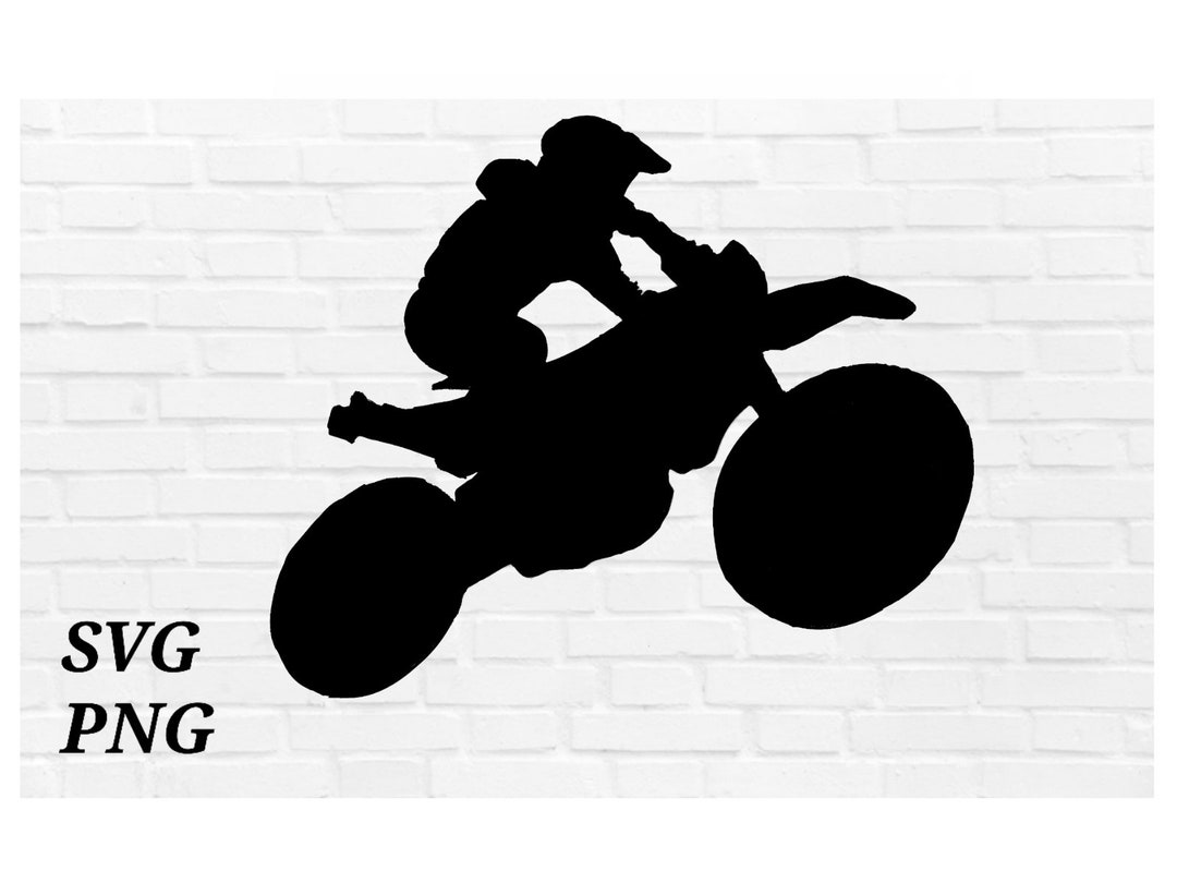 Motocross Rider Svg, Motocross Racer Vector, Cut File for Cricut ...
