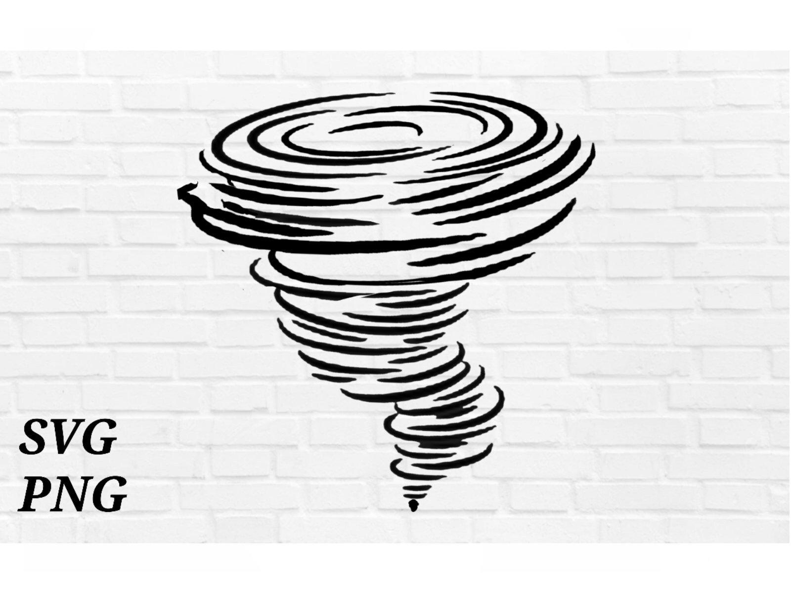 Tornado Svg, Cyclone Svg, Cut File for Cricut, Silhouette Instant ...