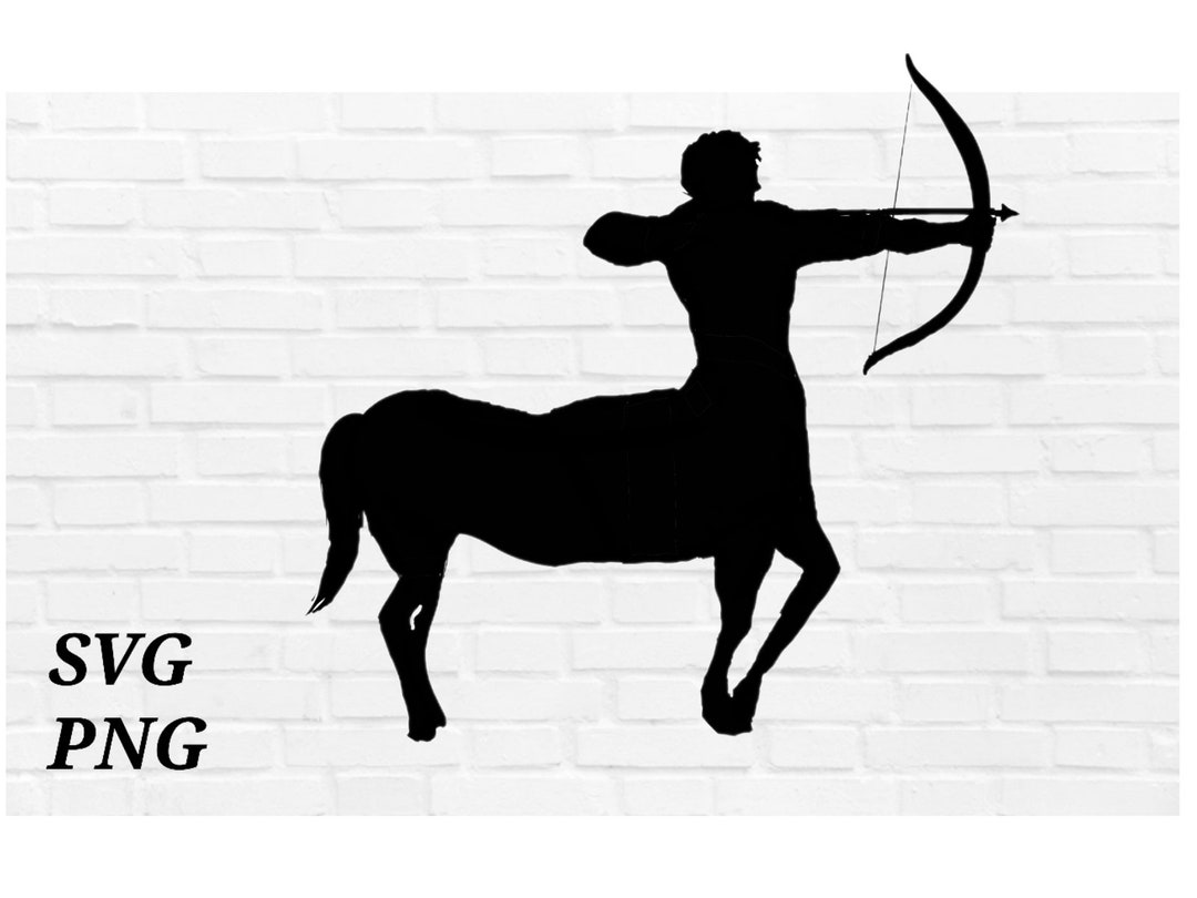 Centaur Svg, Centaur Silhouette, Svg Cut File - Etsy