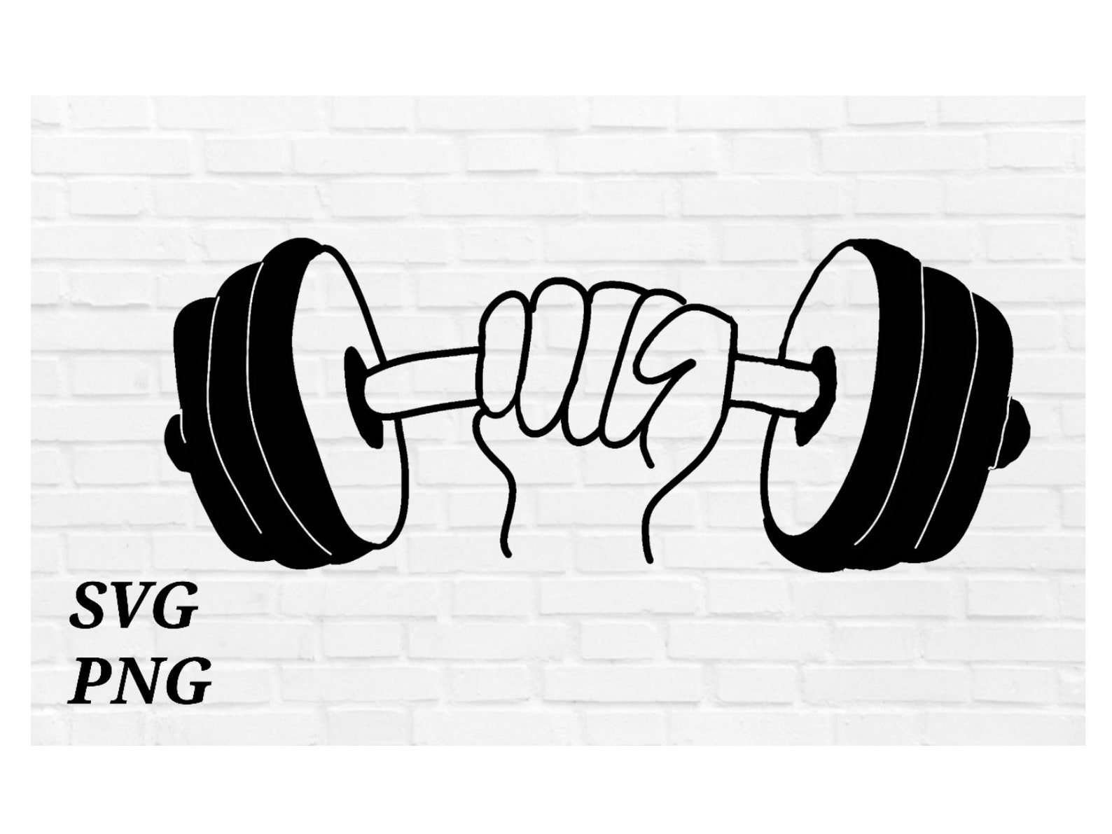 Dumbbell Svg, Barbell Svg, Fitness Svg, Gym Svg, Muscle Svg, Instant ...