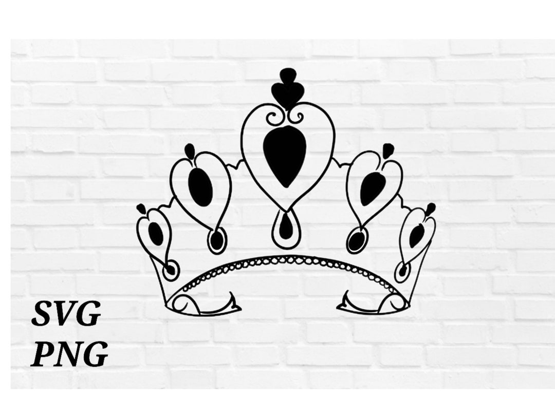 Princess Crown, Crown Svg, Crown Clipart, Digital Print Instant ...