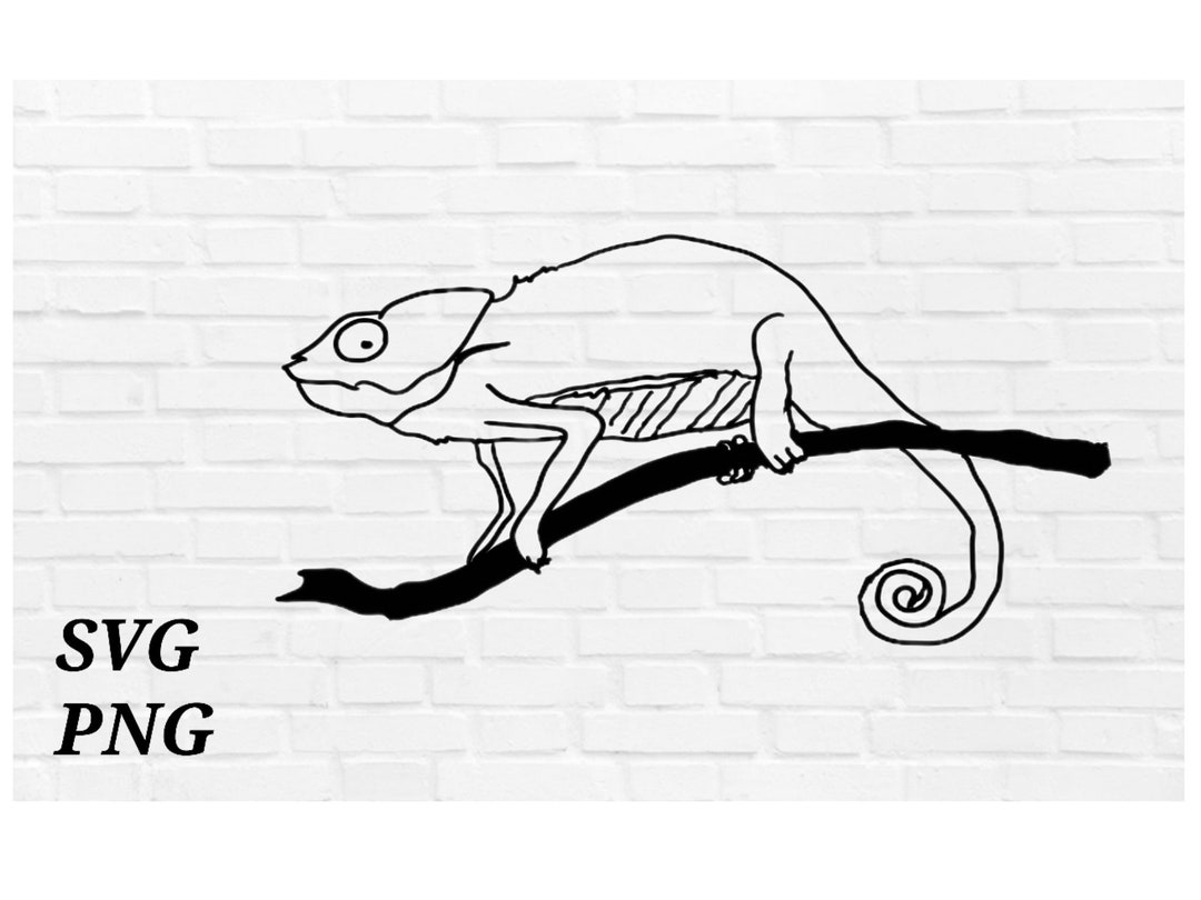 Chameleon SVG, Chamaeleon Vector, Lizard Svg - Etsy