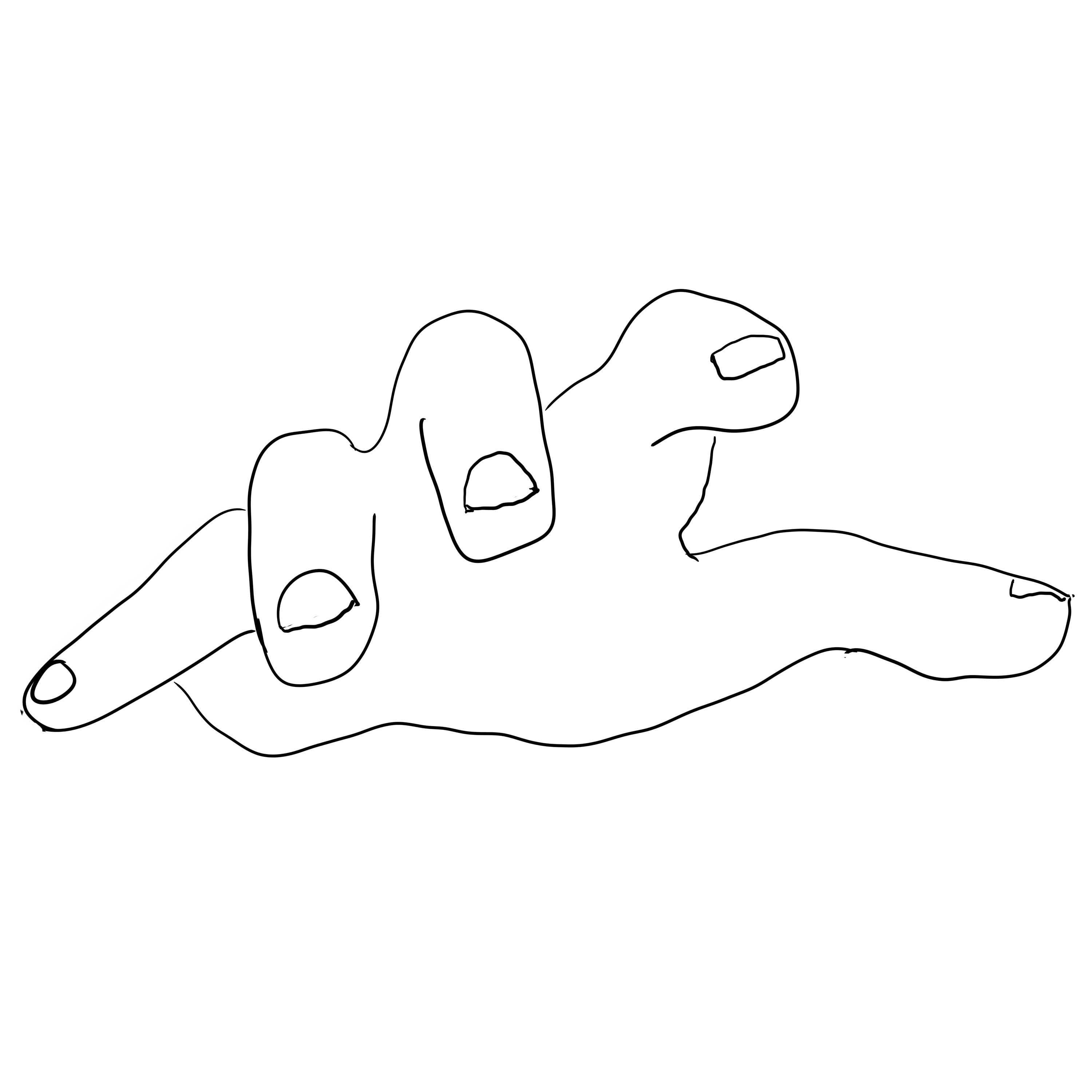 Printable Grabbing Hand Gesture Digital Download SVG Cut File - Etsy