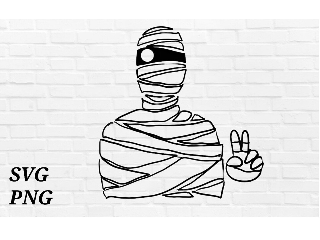 Mummy Peace, Mummy Victory, Mummy Svg, Funny Mummy, Ghost House, Spooky ...