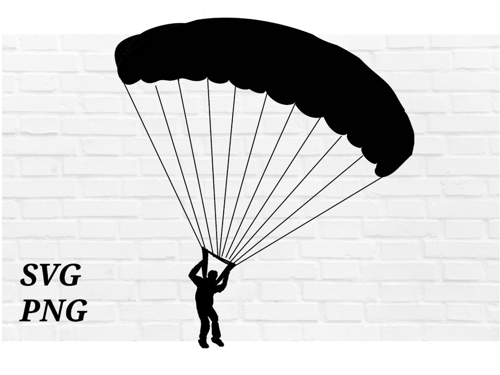 Skydiving Svg, Parachute Vector, Skydiving Cut File for Cricut ...