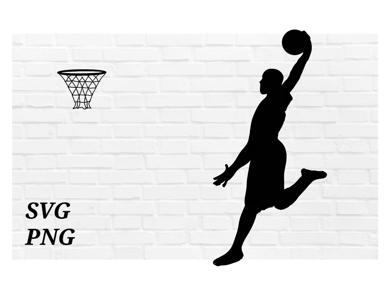 Dunk Svg, Basketball Vector, Sport Svg, Basketball Cut File for Cricut ...