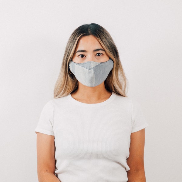 Patchwork Face Mask - Etsy