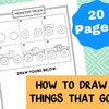 20 How to Draw Automobiles for Kids: Step-by-step Drawing Pages, How to ...