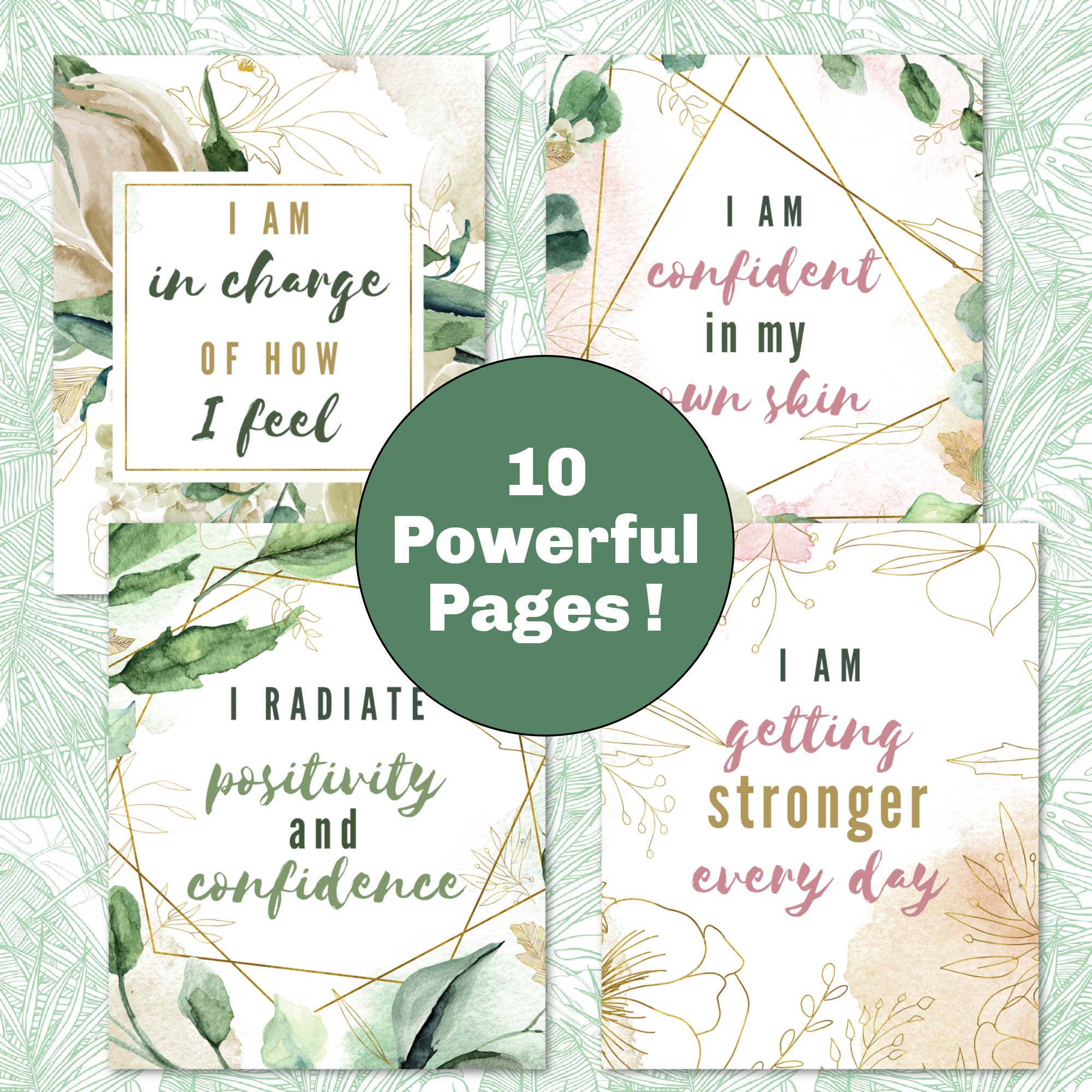 10 Powerful Affirmation Prints: Print and Frame These Daily ...