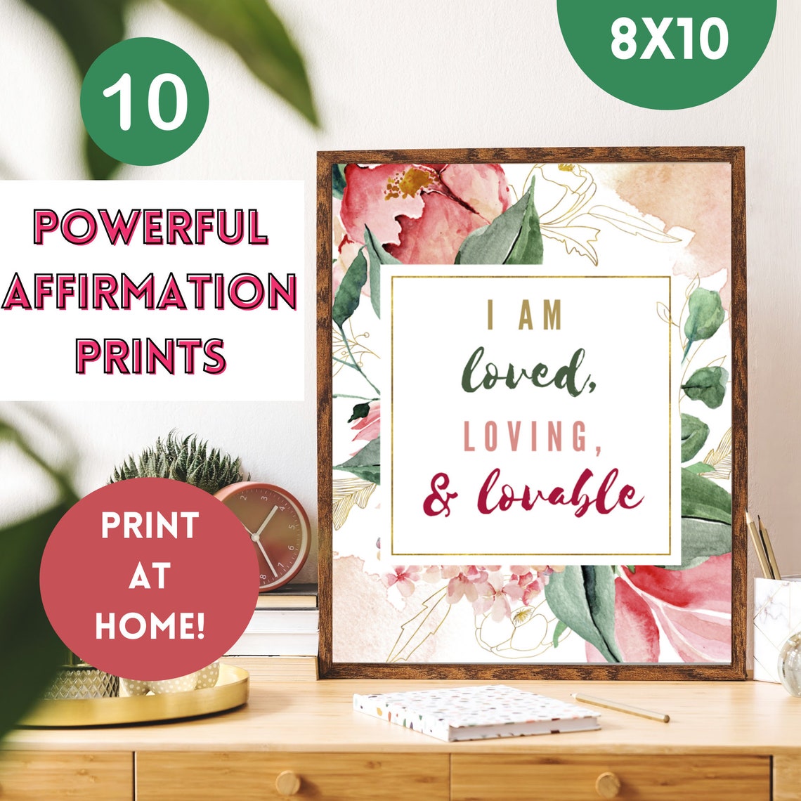 10 Powerful Affirmation Prints: Print and Frame These Daily ...