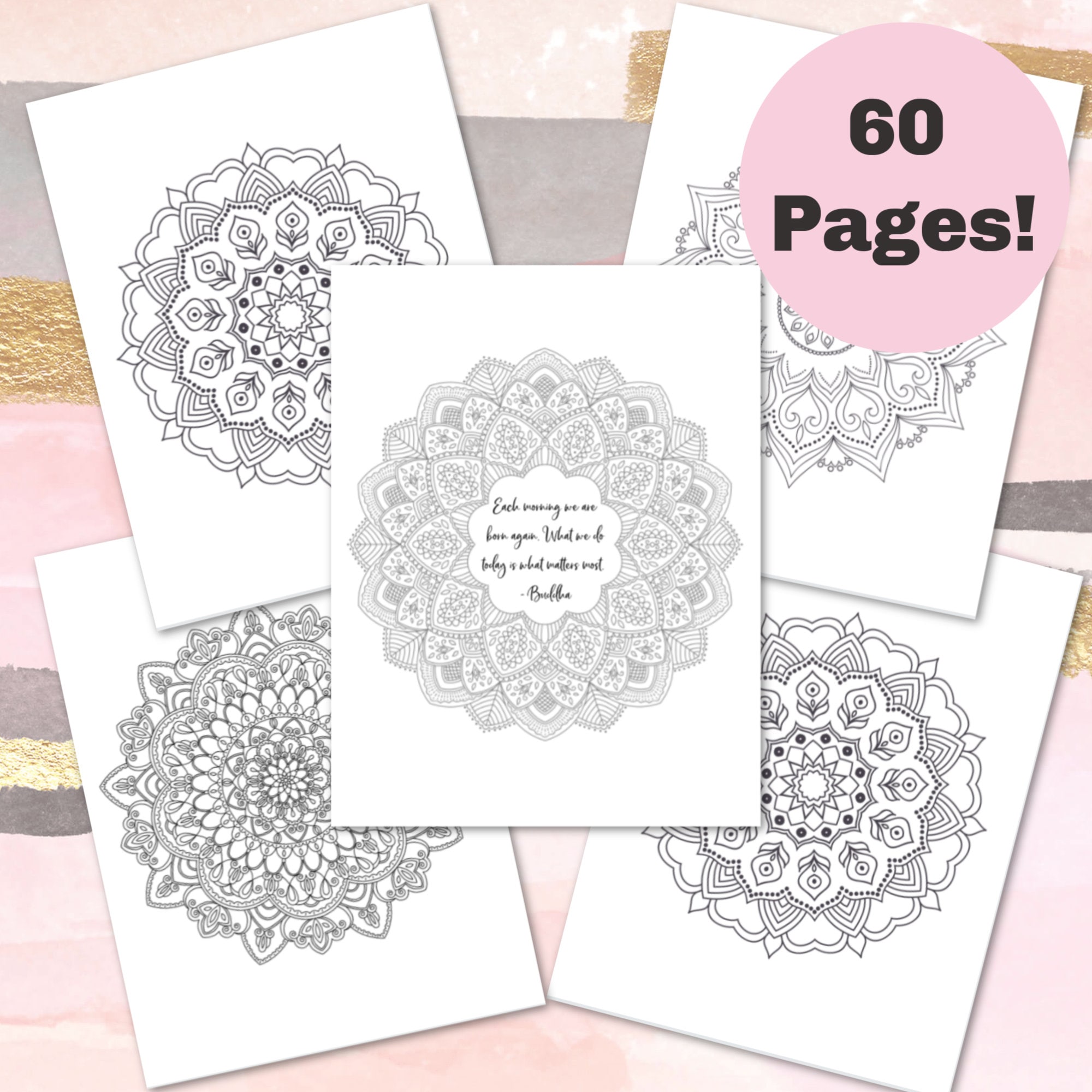 Art Therapy Coloring Pages Mandala Designs