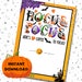 Hocus Pocus Coffee Gift Card Printable - Etsy