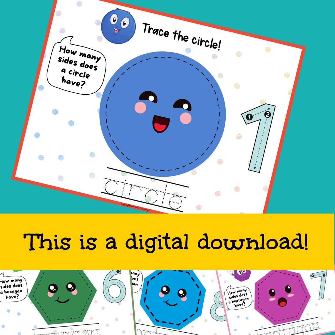 9 Play-dough Mats for Shapes Numbers and Writing Practice - Etsy